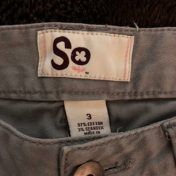 SO | Pants & Jumpsuits | Gray Capris | Poshmark